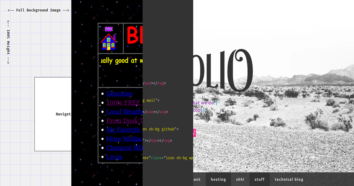 Dissecting the Blobfolio-Three-Ways Home Page Hero — Blobfolio